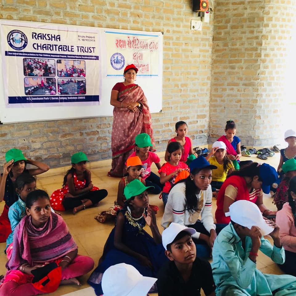 Raksha Charitable Trust Organise “Summer Camp” at Akshar Trust, Serkhi